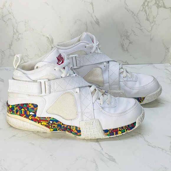 Nike | Shoes | Nike Air Raid Size Ds Urban Jungle White 2008 Rare ...